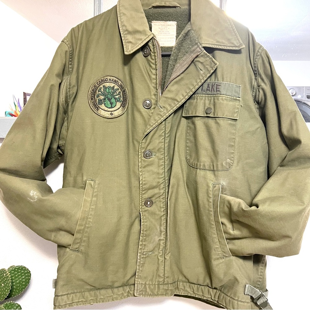 Vintage Us Military-Issued Cold Weather Jacket Size L… - Gem